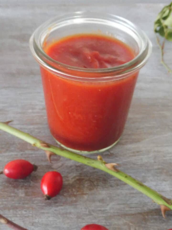 Sweet and spicy Red pepper jam recipe - SimplyBeyondHerbs