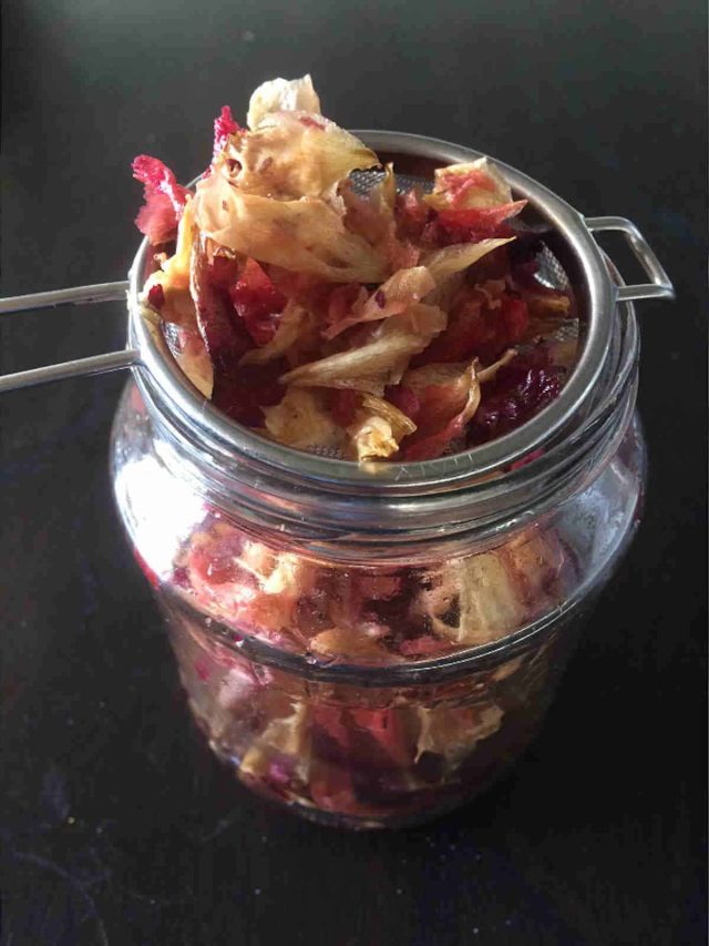 DIY rose oil for skin and hair - SimplyBeyondHerbs