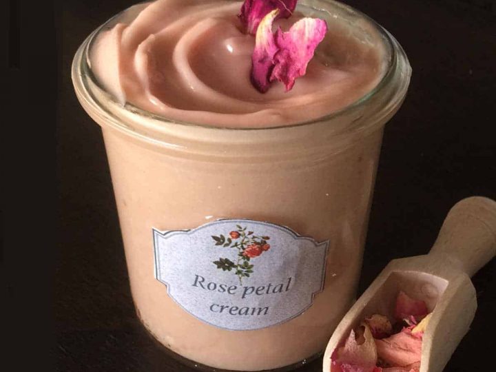 How to make rose cream for glowing skin