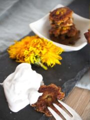 Fried Dandelion Blossoms