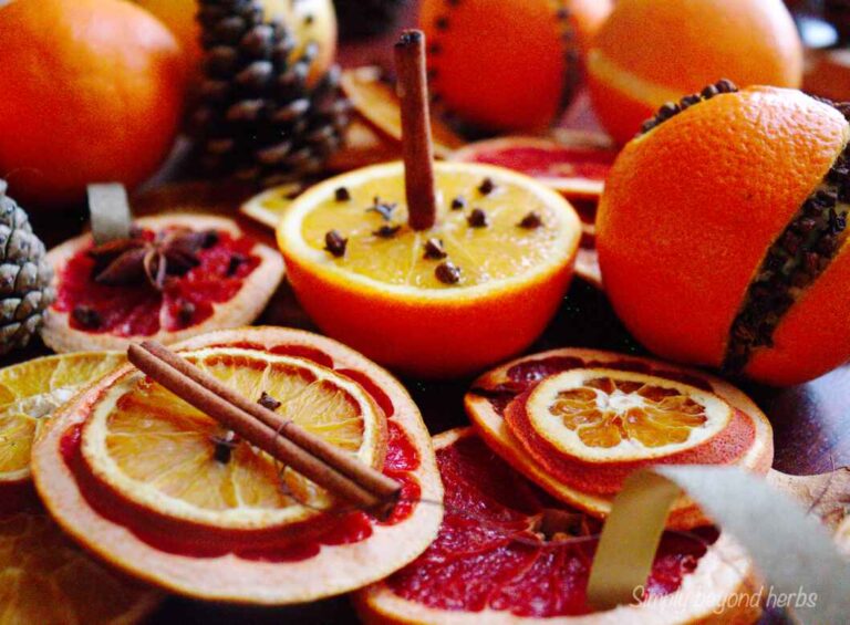How to make dried Orange Clove Pomander balls for Christmas ...