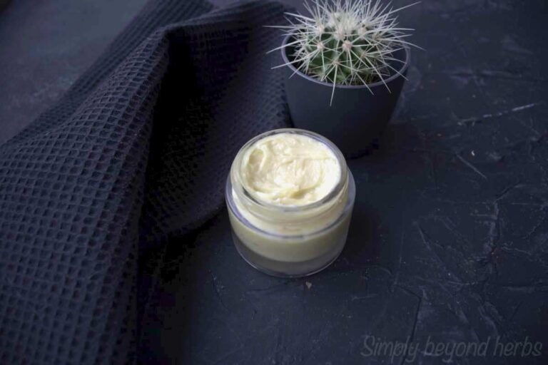 DIY Calendula cream - healing cream recipe - SimplyBeyondHerbs