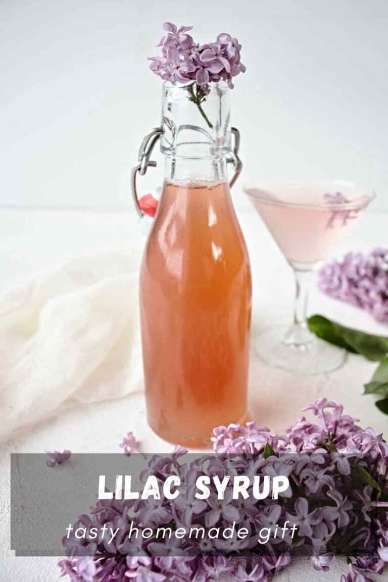 Delicious Lilac simple syrup recipe - SimplyBeyondHerbs