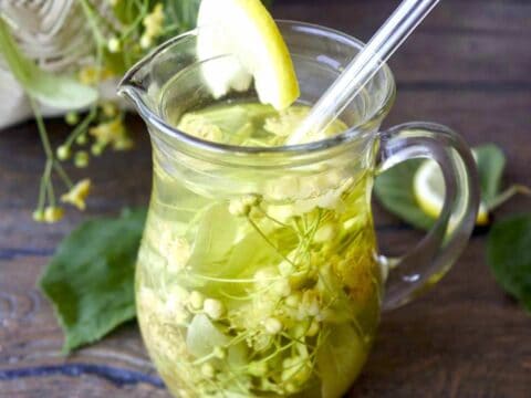 How to make linden tea - SimplyBeyondHerbs