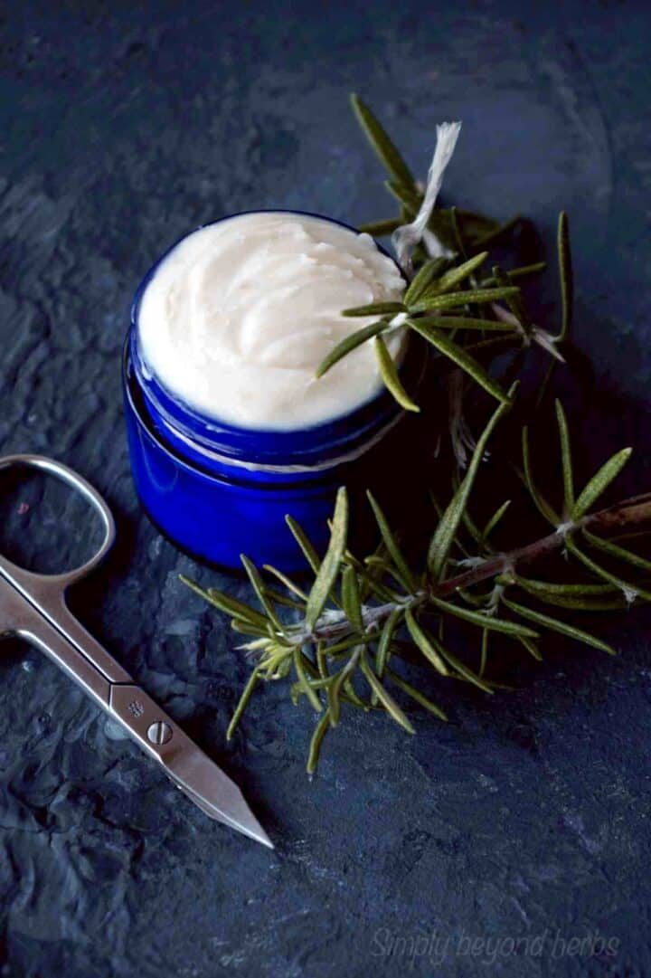 DIY whipped Beard butter recipe - SimplyBeyondHerbs