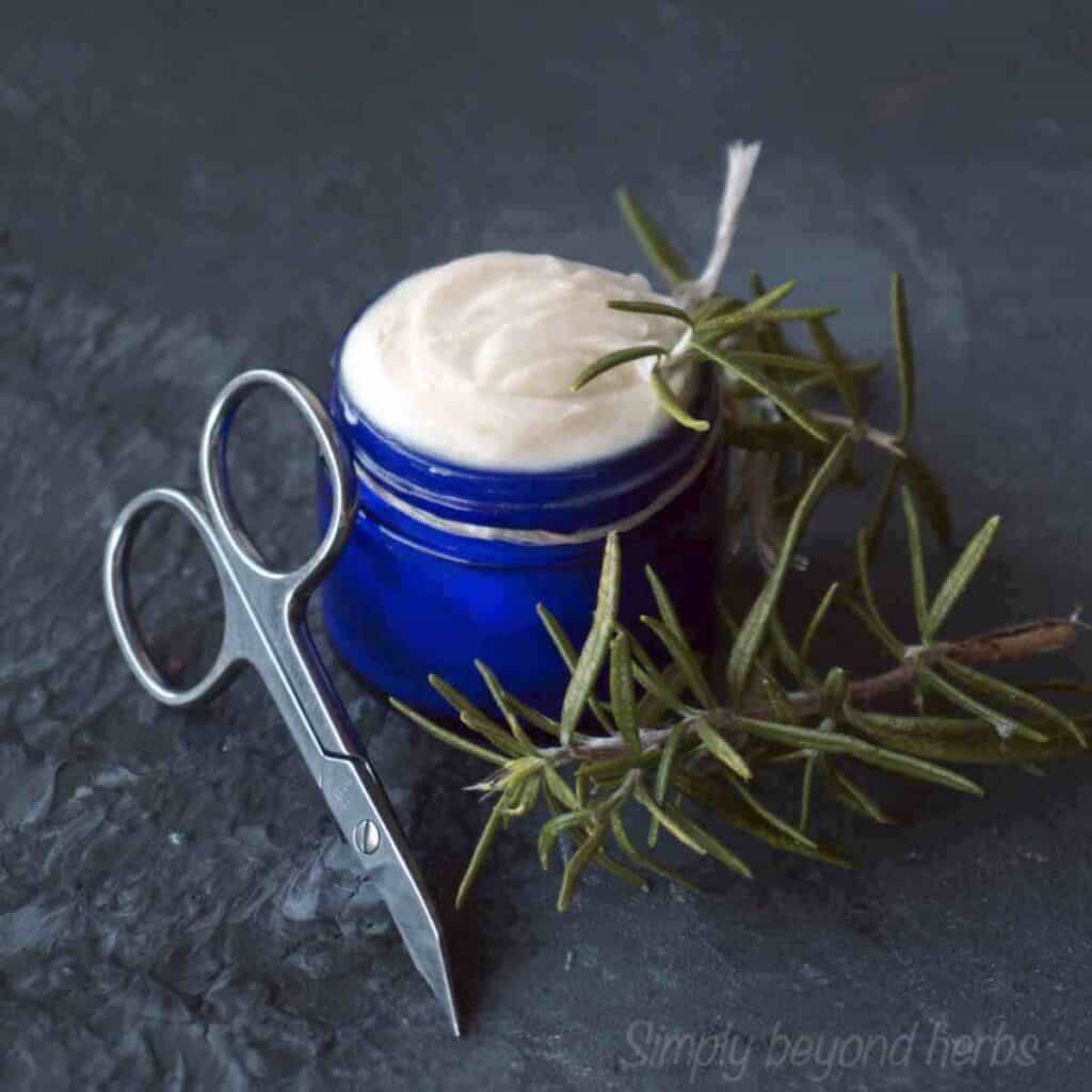DIY whipped Beard butter recipe - SimplyBeyondHerbs
