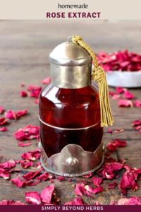 How to make rose extract and its uses - SimplyBeyondHerbs