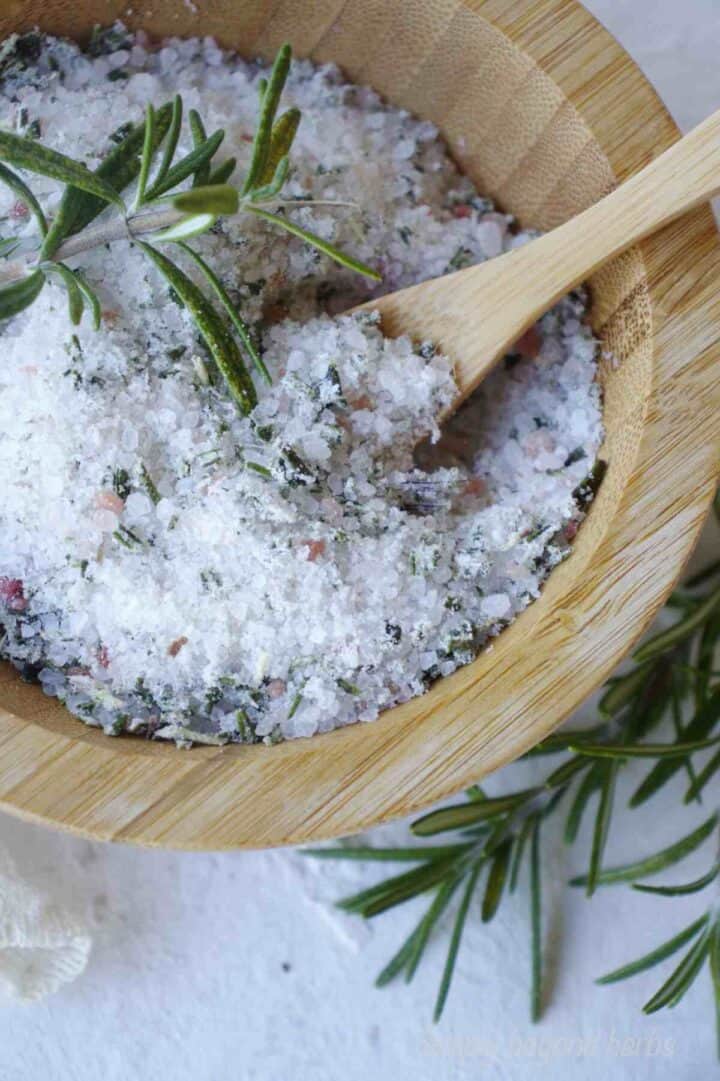 Rosemary salt recipe - SimplyBeyondHerbs