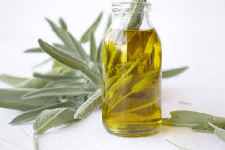 How to make sage oil - SimplyBeyondHerbs