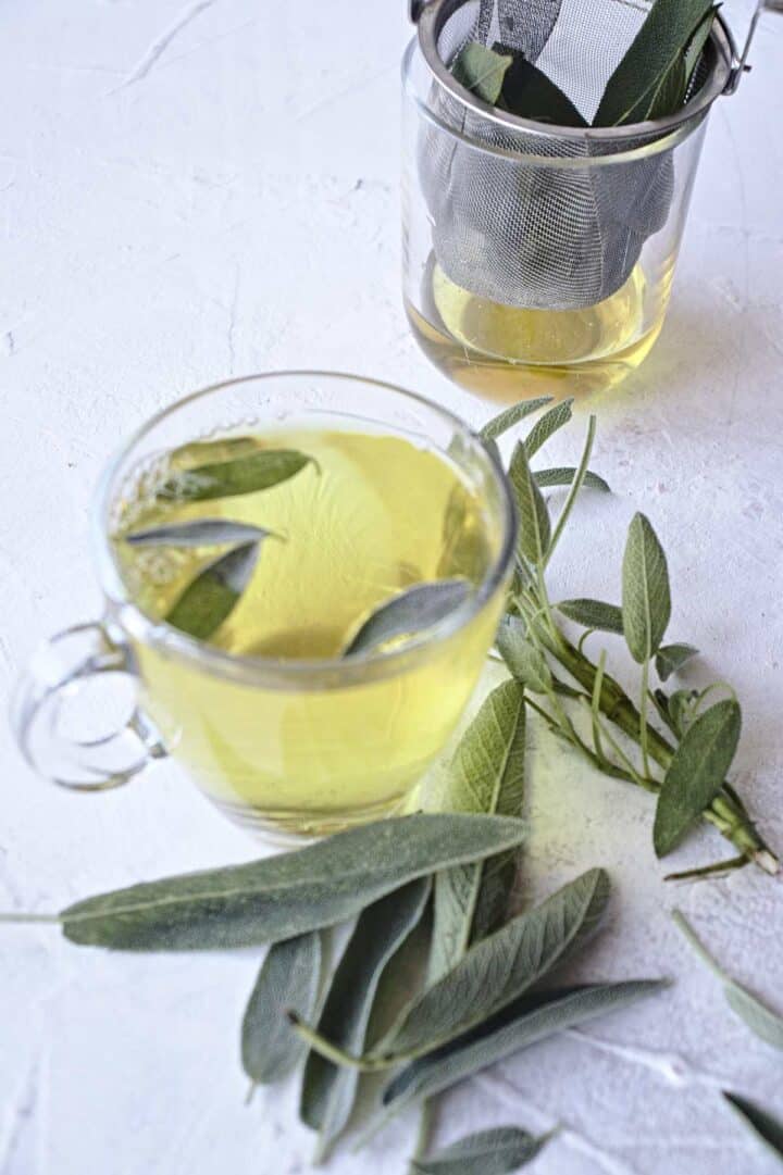 How to Make Sage Tea - SimplyBeyondHerbs