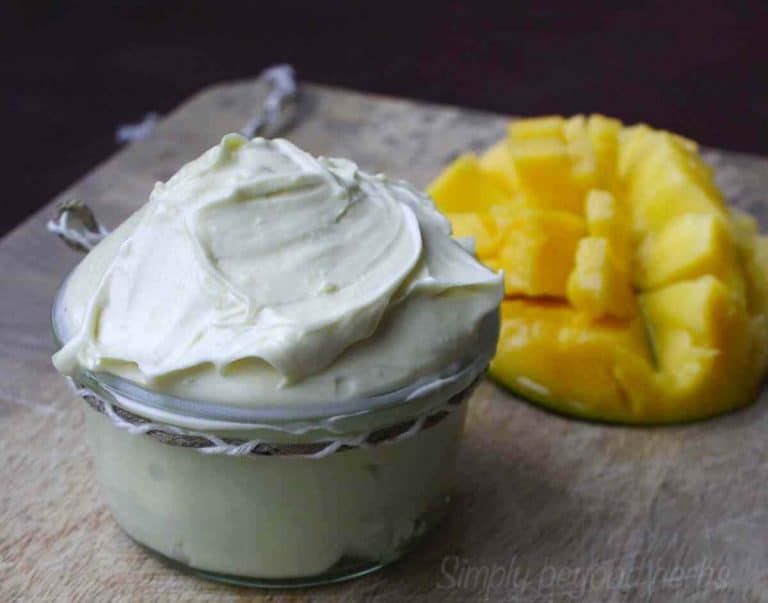 Whipped mango butter for body and hair - SimplyBeyondHerbs