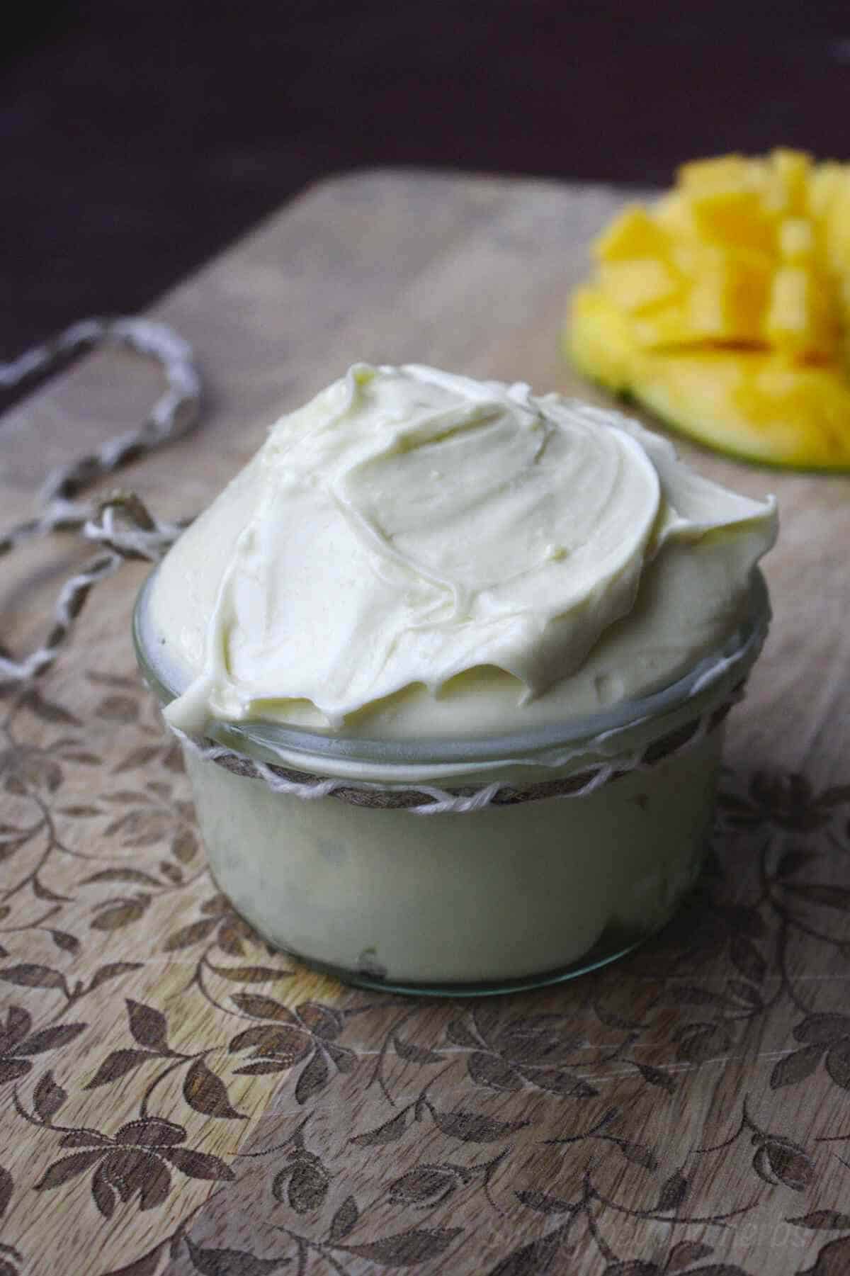 Whipped mango butter for body and hair - SimplyBeyondHerbs
