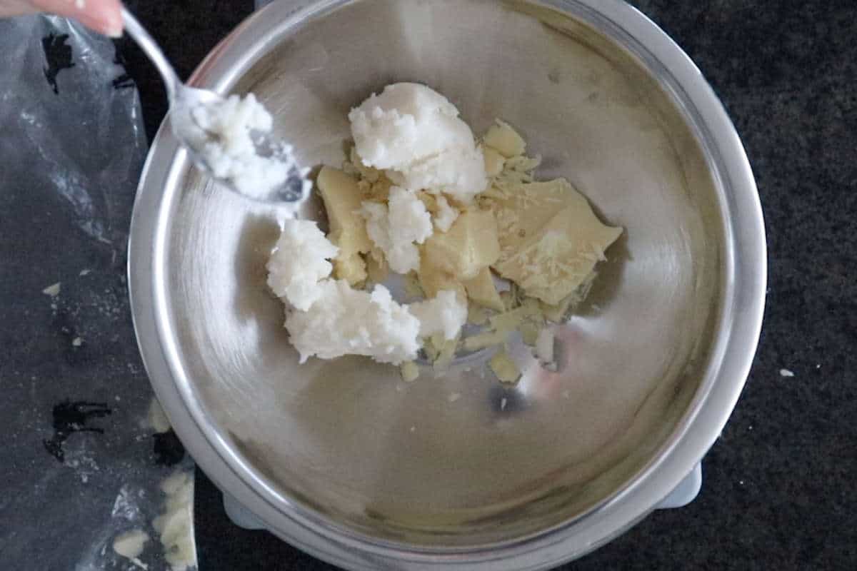 Whipped mango butter for body and hair - SimplyBeyondHerbs