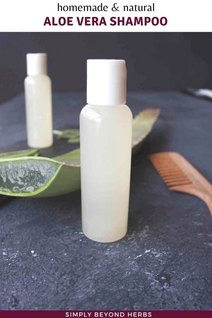how to make aloe vera shampoo for hair growth - SimplyBeyondHerbs
