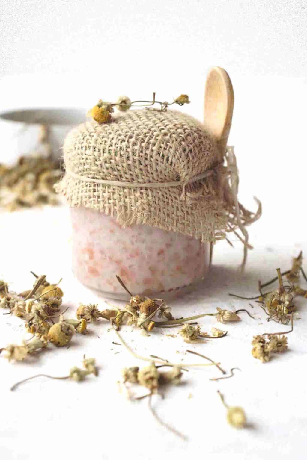 Himalayan salt scrub recipe - SimplyBeyondHerbs