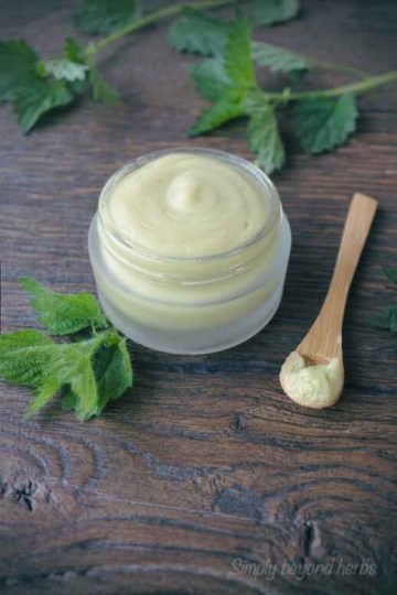 DIY lotion: homemade face moisturizer - SimplyBeyondHerbs
