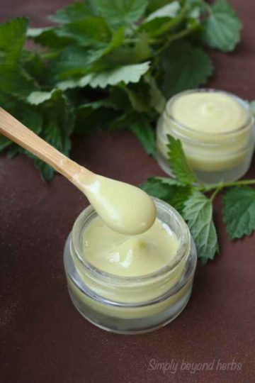 DIY lotion: homemade face moisturizer - SimplyBeyondHerbs