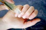 Simple DIY cuticle oil recipe to Strengthen Nails and Cuticles - SimplyBeyondHerbs