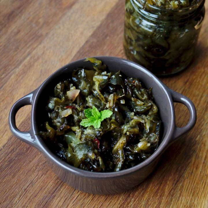 Spicy Cucumber chutney (with raw and cooked cucumber) - SimplyBeyondHerbs