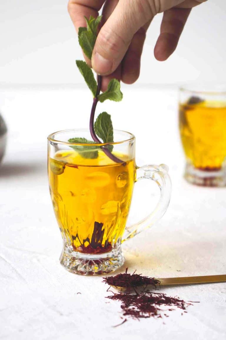 Saffron tea recipe and its variations - SimplyBeyondHerbs
