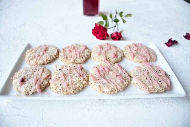 Rose cookie recipe (Rosewater cookies) - SimplyBeyondHerbs