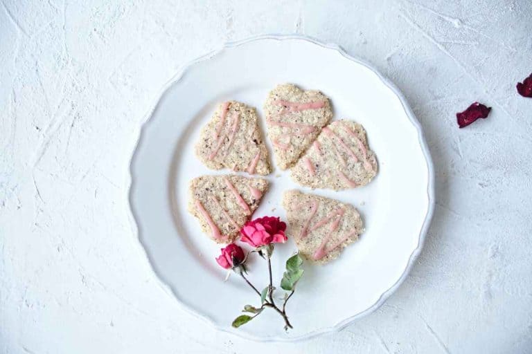 Rose cookie recipe (Rosewater cookies) - SimplyBeyondHerbs