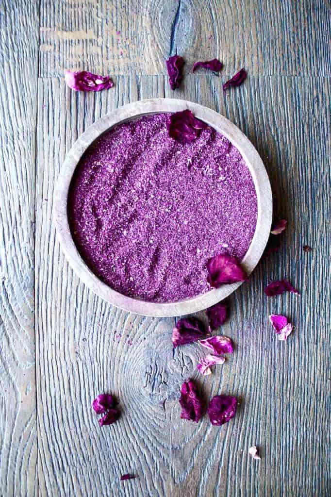 Make rose petal powder recipe for glowing skin - SimplyBeyondHerbs