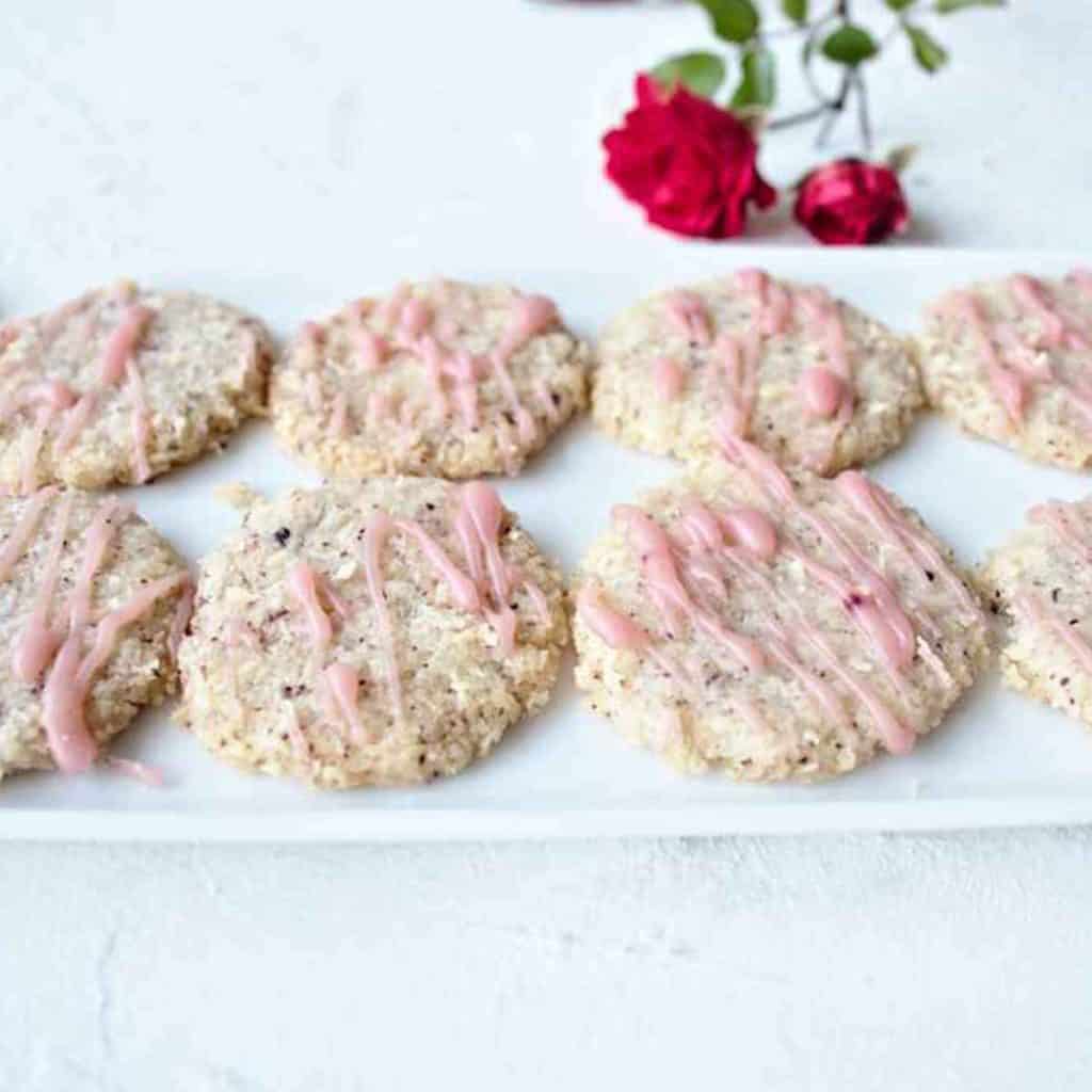 Rose cookie recipe (Rosewater cookies) - SimplyBeyondHerbs