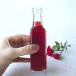 Rose cordial recipe (simple rose syrup) - SimplyBeyondHerbs