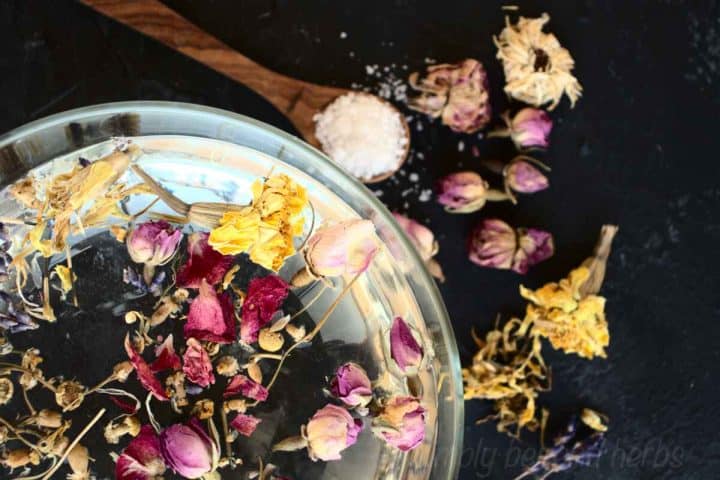 15 DIY Bath Tea Recipes To Relax & Rejuvenate - SimplyBeyondHerbs