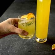 Homemade Orange cordial recipe: Orange simple syrup - SimplyBeyondHerbs