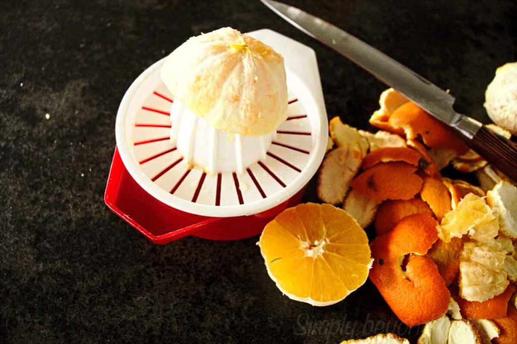 Homemade Orange cordial recipe: Orange simple syrup - SimplyBeyondHerbs