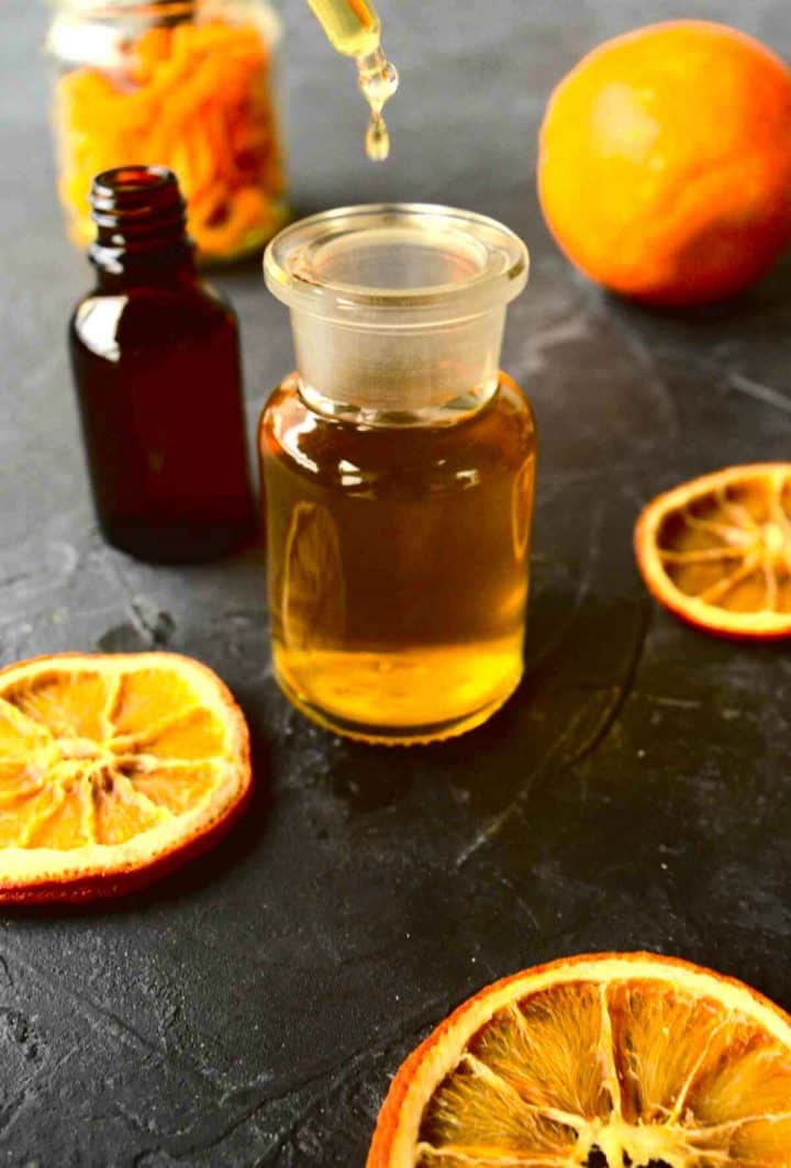 How to make homemade orange extract - SimplyBeyondHerbs