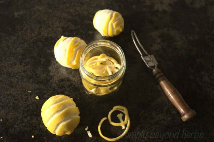 How to make lemon extract recipe and its uses - SimplyBeyondHerbs