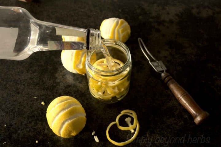 How to make lemon extract recipe and its uses - SimplyBeyondHerbs