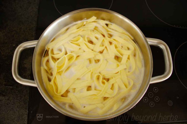 Quick sage pasta recipe - SimplyBeyondHerbs