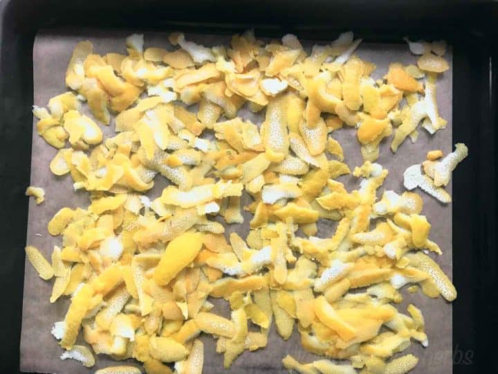Dehydrated lemon powder from dried citrus peel and ways to use it ...