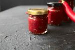 Sweet and spicy Red pepper jam recipe - SimplyBeyondHerbs
