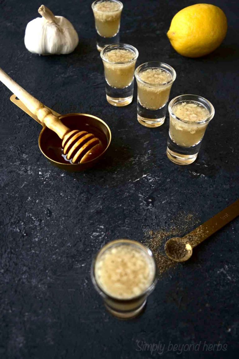Garlic Shots - Immune Boosting Wellness Shots. - SimplyBeyondHerbs