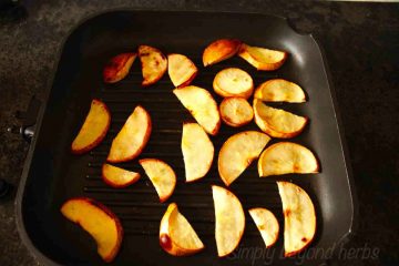 Easy Grilled pears recipe - SimplyBeyondHerbs