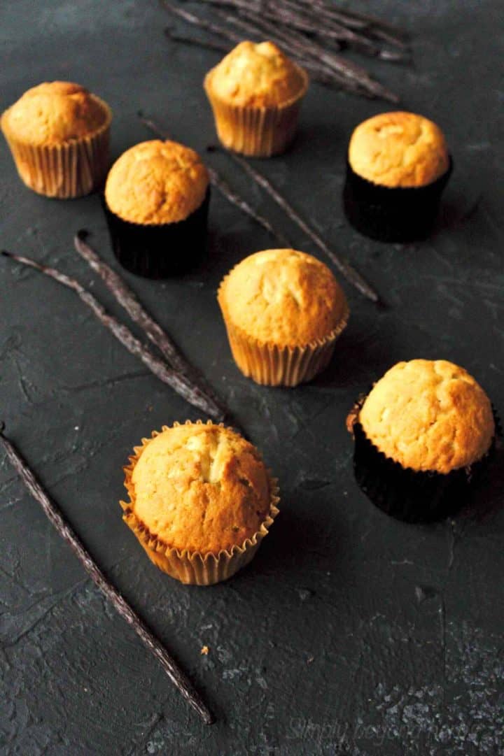 Simple vanilla muffin recipe - SimplyBeyondHerbs