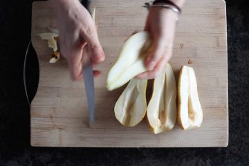 Easy Grilled pears recipe - SimplyBeyondHerbs