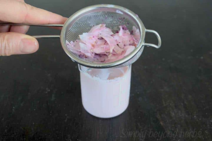 Sakura Latte at home: Cherry blossom drink - SimplyBeyondHerbs