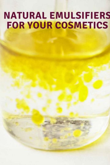 Top 10 best natural emulsifiers in homemade cosmetics - SimplyBeyondHerbs