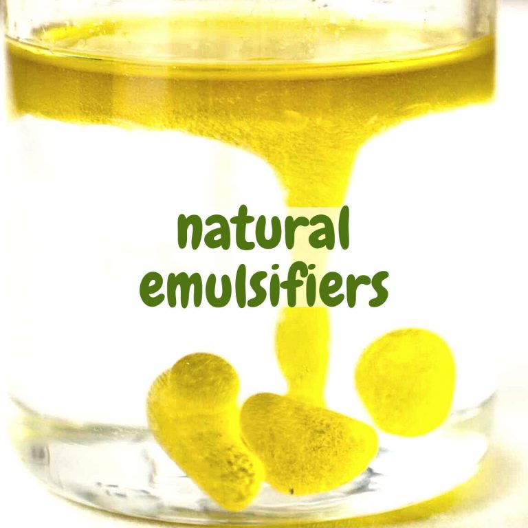 Top 10 best natural emulsifiers in homemade cosmetics - SimplyBeyondHerbs