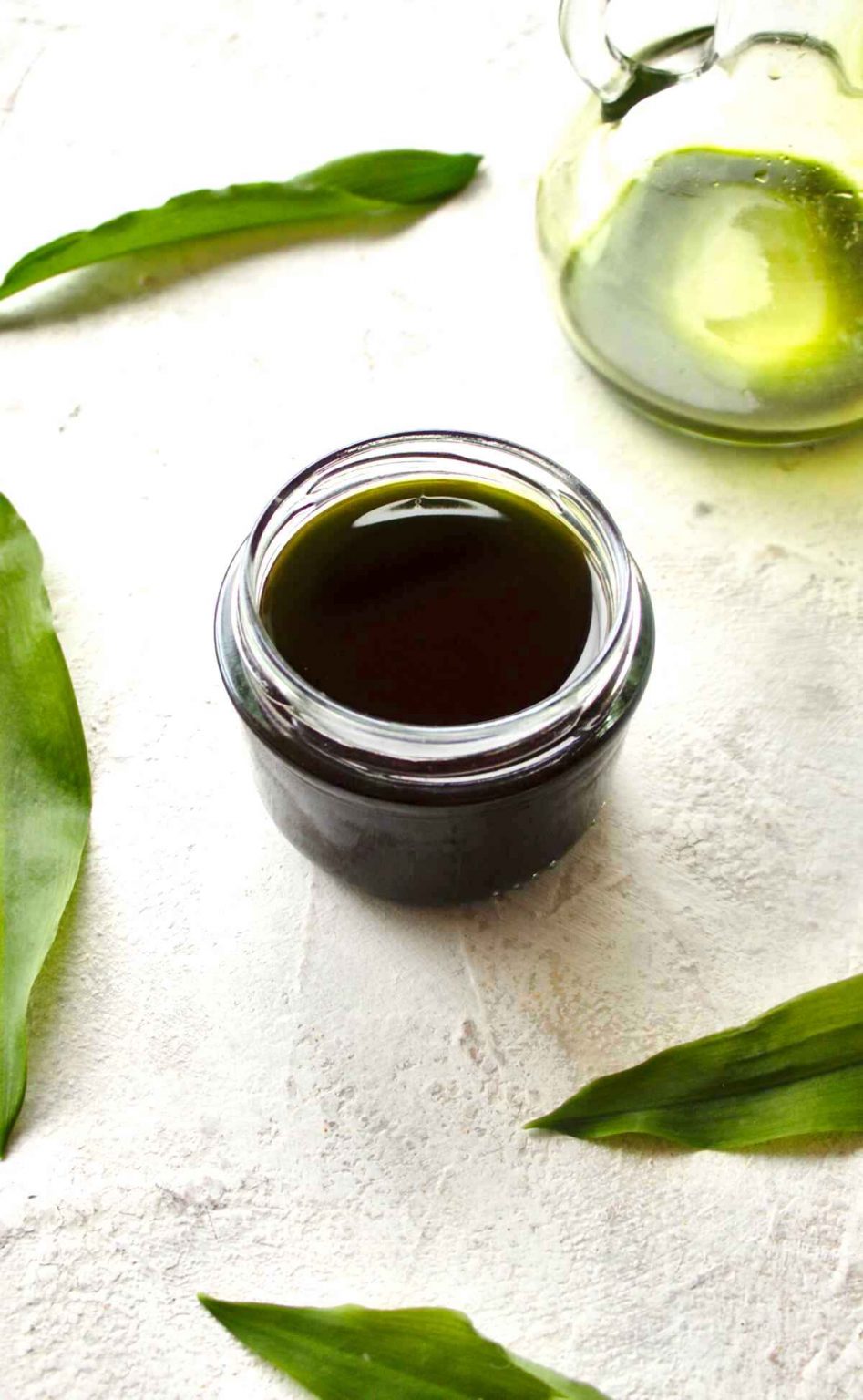 How to make Green Herb Oil using fresh herbs - SimplyBeyondHerbs