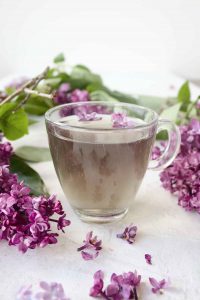 Lilac Tea Recipe from Fresh Lilac Flowers - SimplyBeyondHerbs