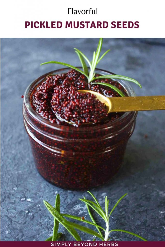 Pickled mustard seeds and 15 ways to use them. - SimplyBeyondHerbs
