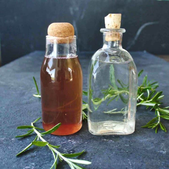 2 ways to make Rosemary water for hair growth - SimplyBeyondHerbs
