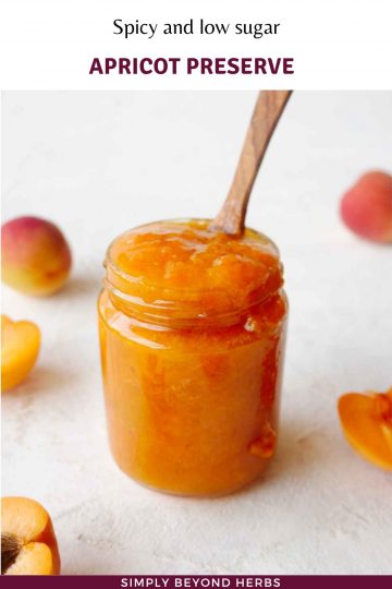 Apricot preserves recipe: One apricot jam jar batch - SimplyBeyondHerbs